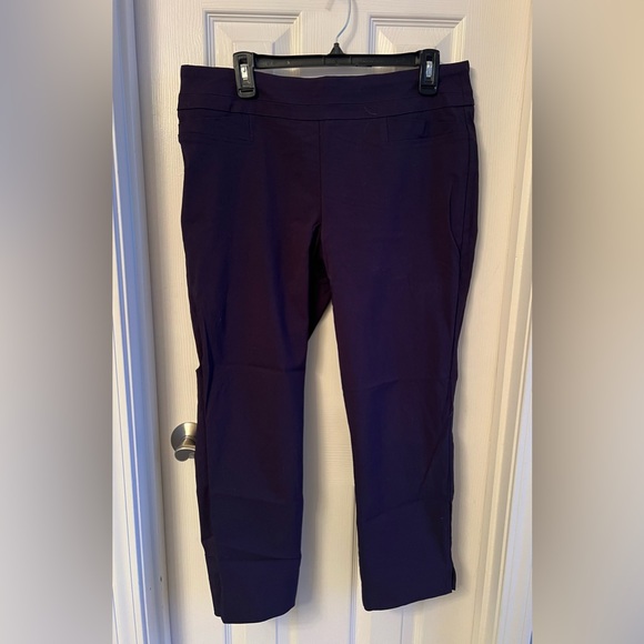 Renuar | Pants & Jumpsuits | Renuar Pants Cropped Navy | Poshmark